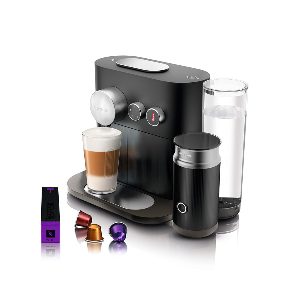 Cafetera Nespresso Expert Milk Black - fravega