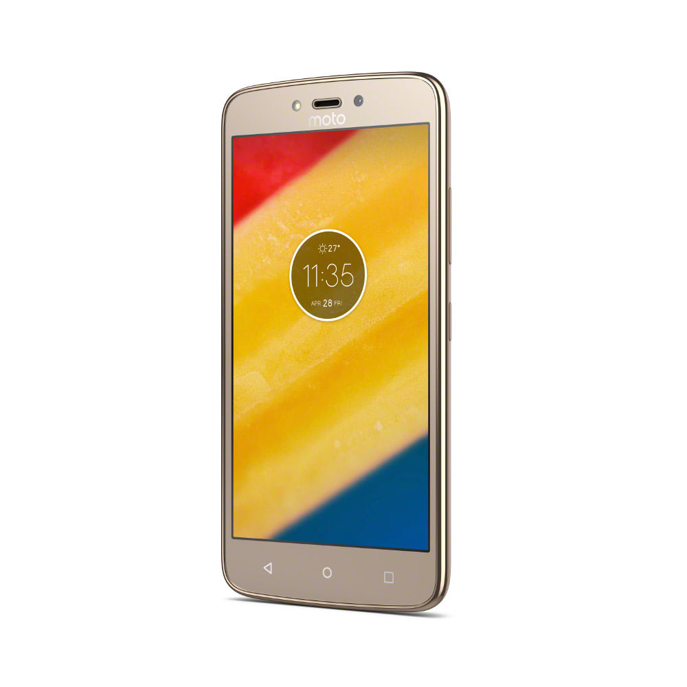 Celular Libre Motorola Moto C Plus Gold - fravega