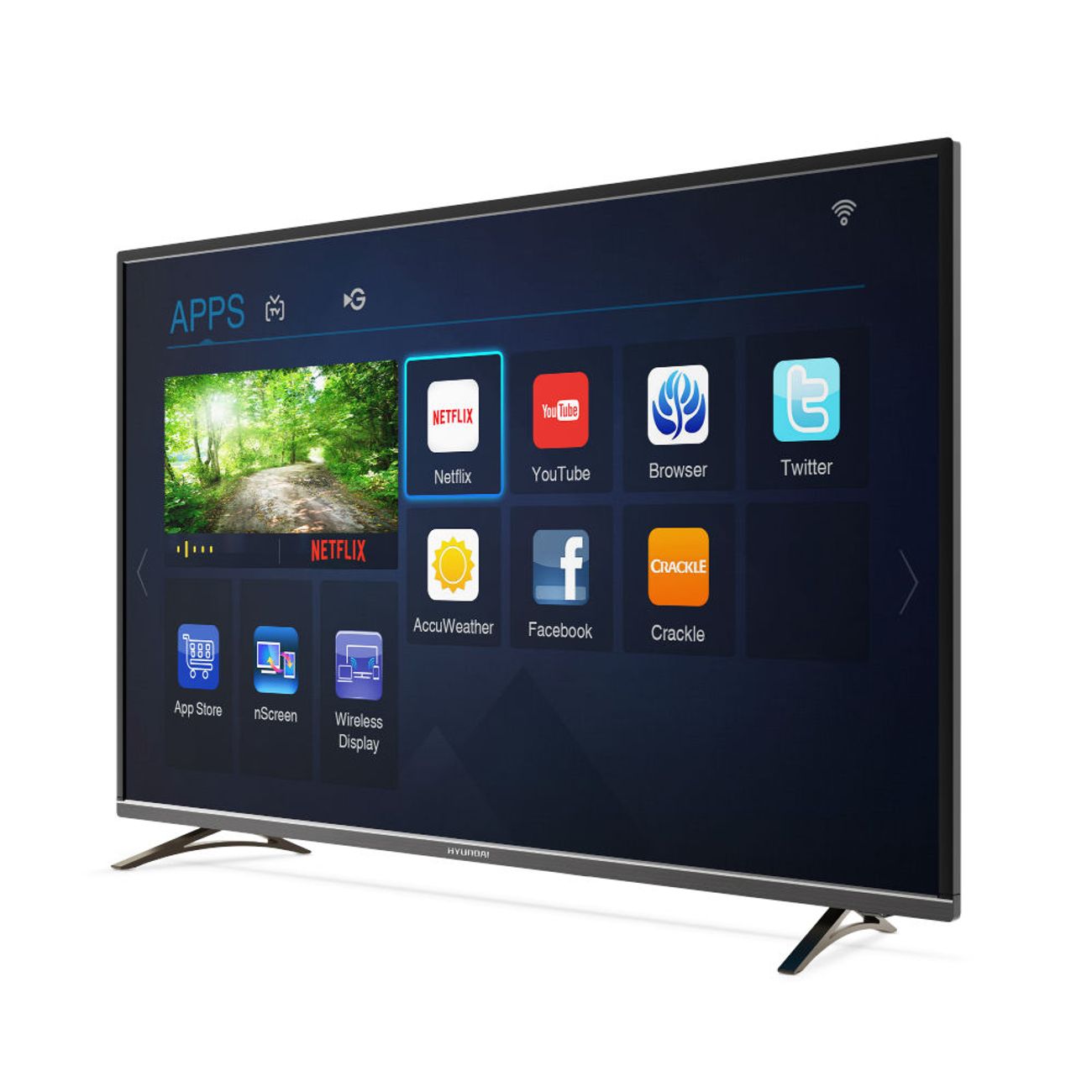 Smart TV 4K UHD Hyundai HYLED-60UHD - fravega